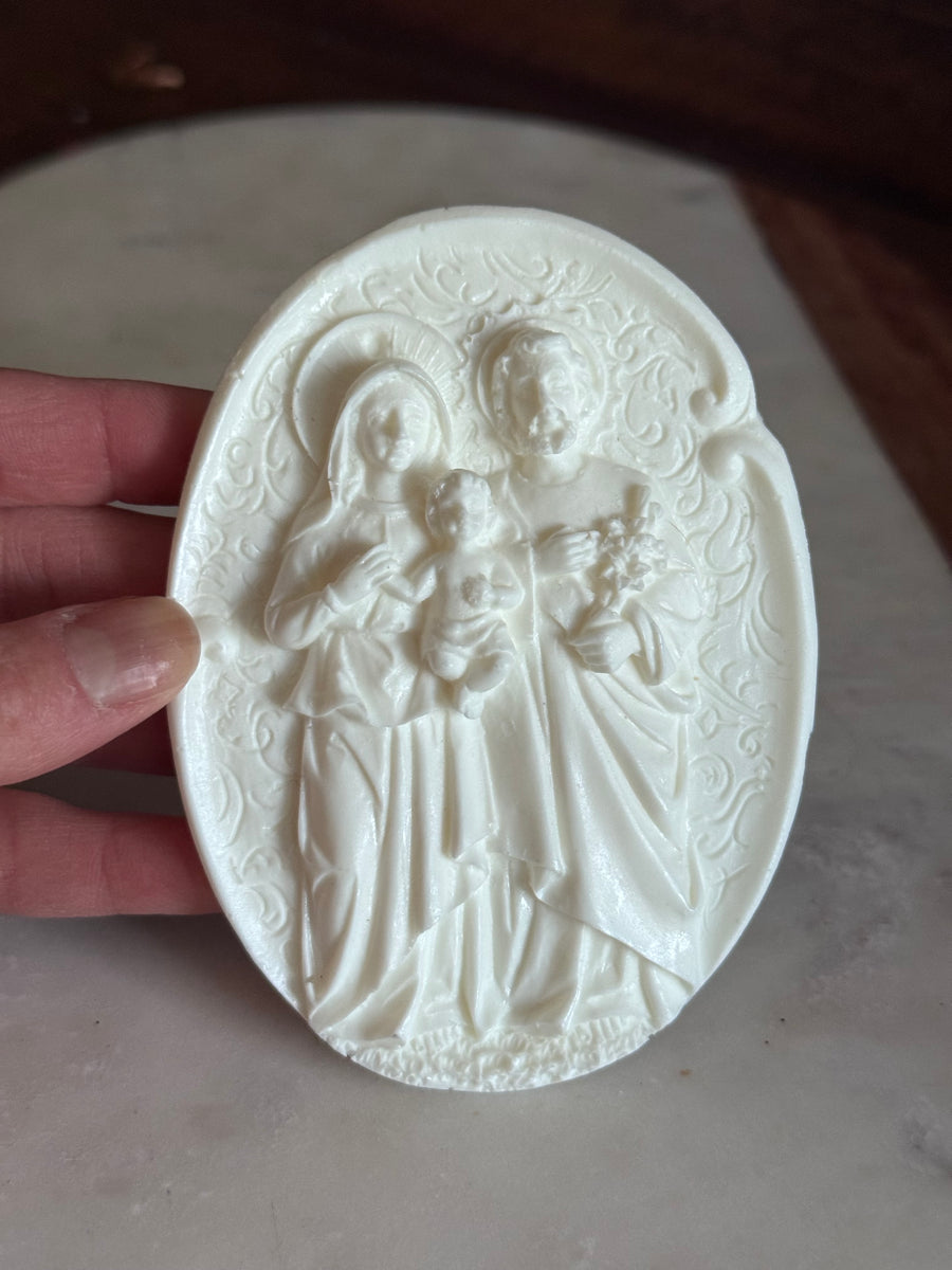 Handmade Holy Family Intaglio | Nazareth Pottery – THE INSPIRED LIVING